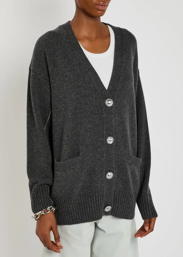 Rabanne Wool-cashmere Cardigan