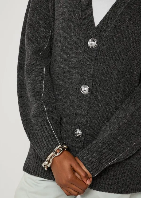 Rabanne Wool-cashmere Cardigan