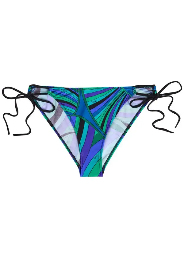 Emilio Pucci Printed Bikini Briefs - Multi Print