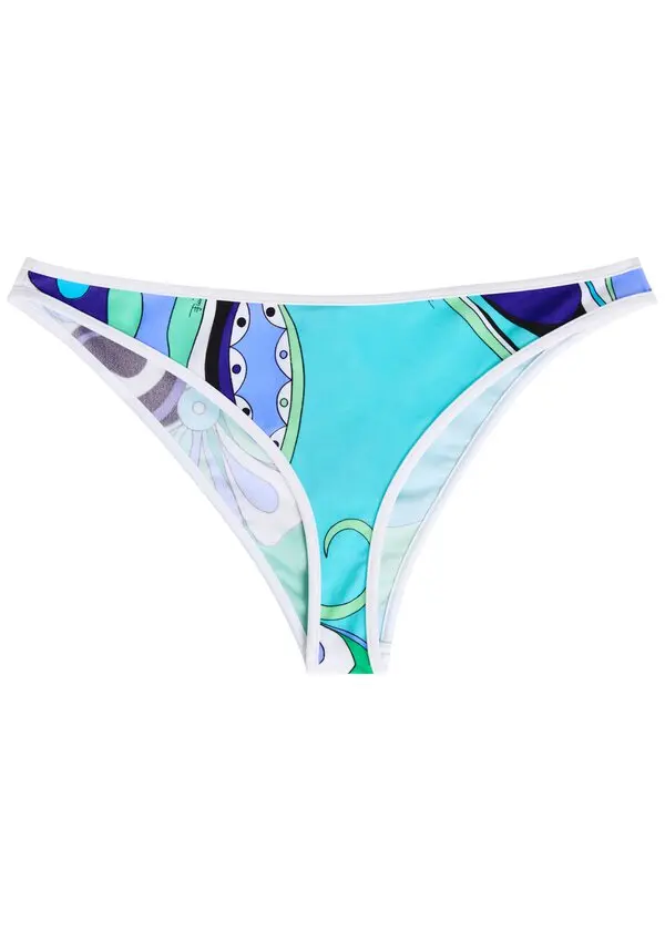Emilio Pucci Printed Bikini Briefs - Multi Print
