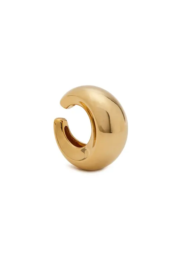 NINA GORDON Concave Small 14kt Vermeil Ear Cuff - Gold