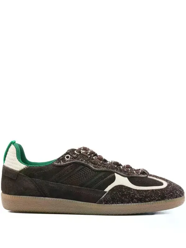 ALOHAS Rife Suede-paneled Leather Sneakers