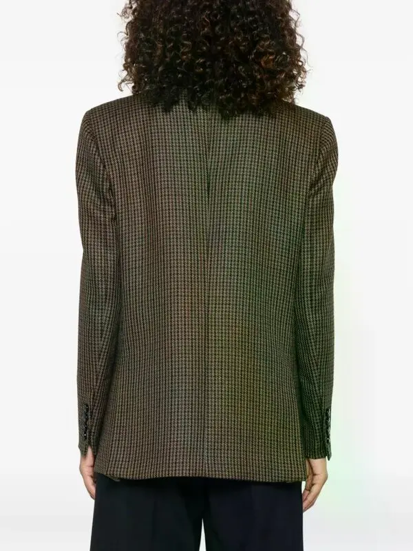 BLAZÉ MILANO Houndstooth Double-breasted Jacket