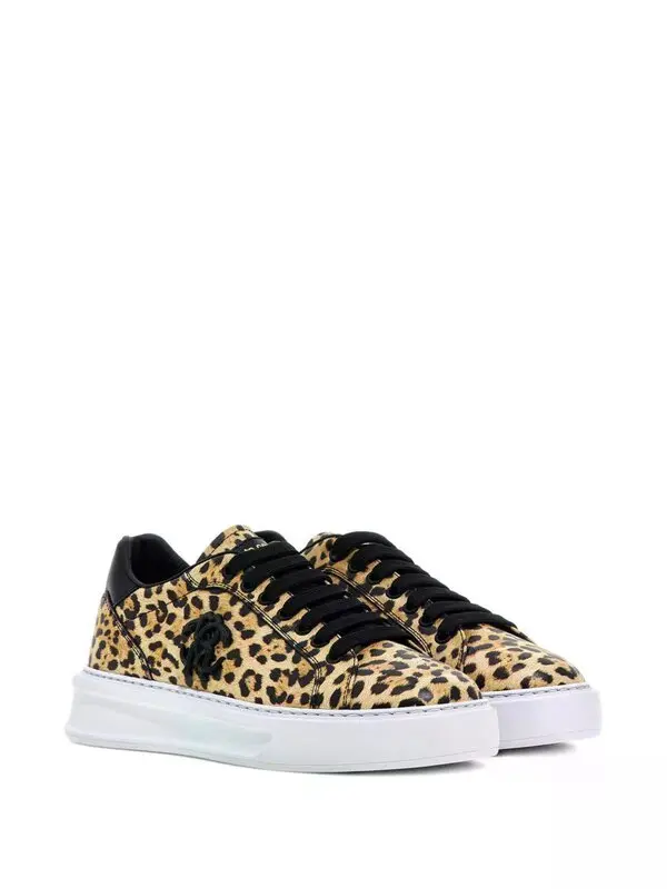 Roberto Cavalli Jaguar-print Sneakers