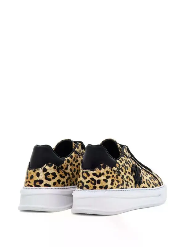 Roberto Cavalli Jaguar-print Sneakers