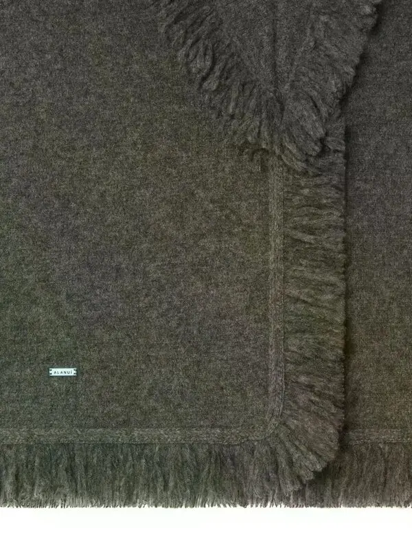 Alanui Fringed Shawl-collar Cardigan - Grey