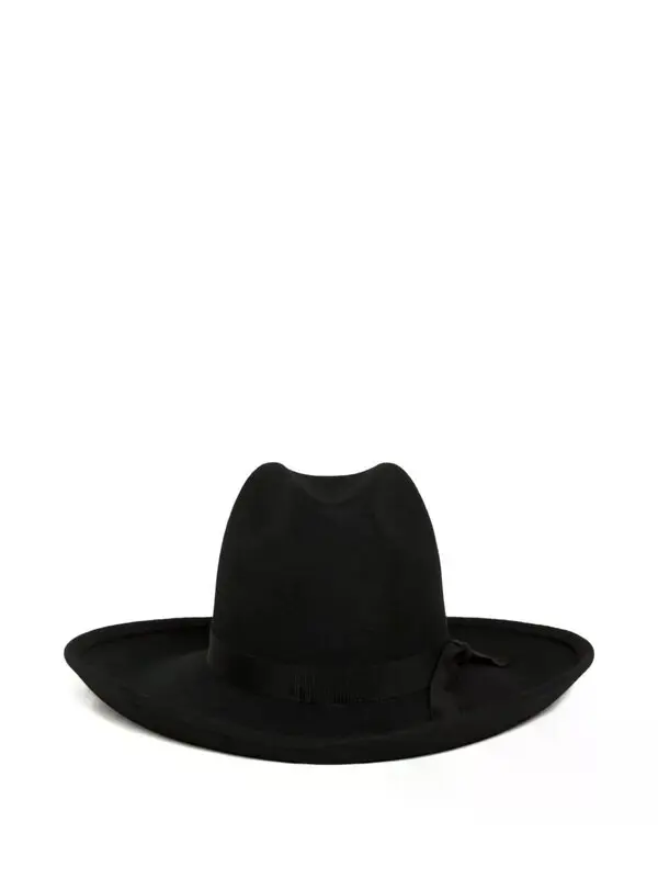 Alanui Wool Felt Cowboy Hat - Black