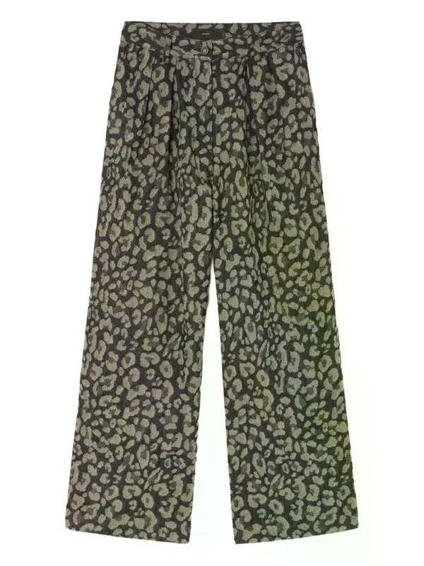 Alanui Seattle Leopard-print Jeans