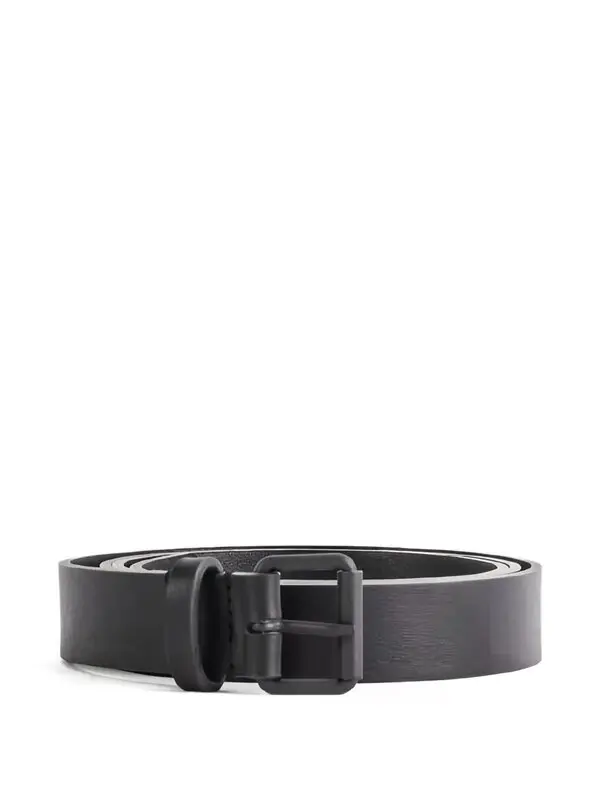 Sofie D'hoore Varnia Square-buckle Leather Belt - Black