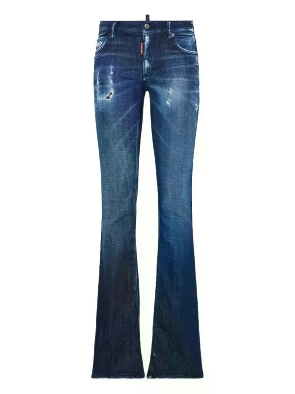 Dsquared2 Distressed Flared Jeans