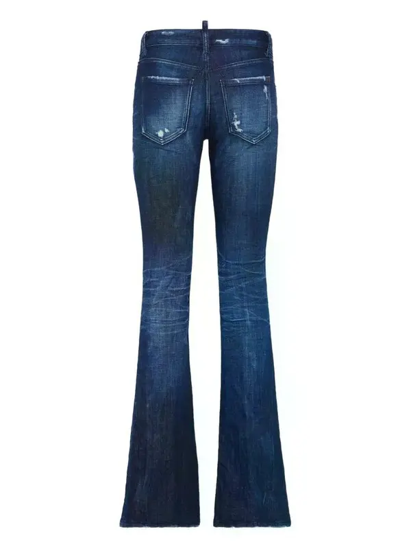 Dsquared2 Distressed Flared Jeans