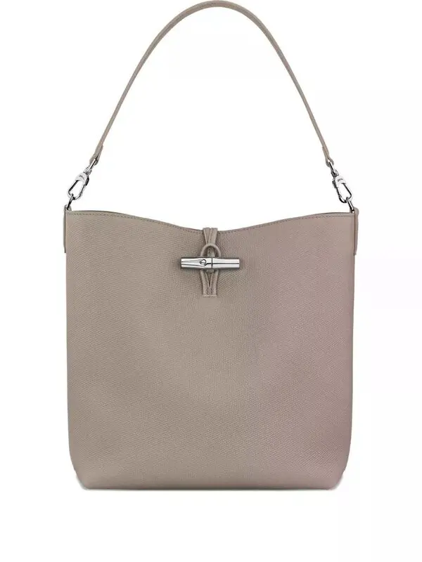Longchamp Le Roseau Medium Shoulder Bag - Neutrals