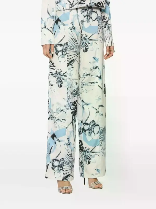 GENNY Floral-print Trousers