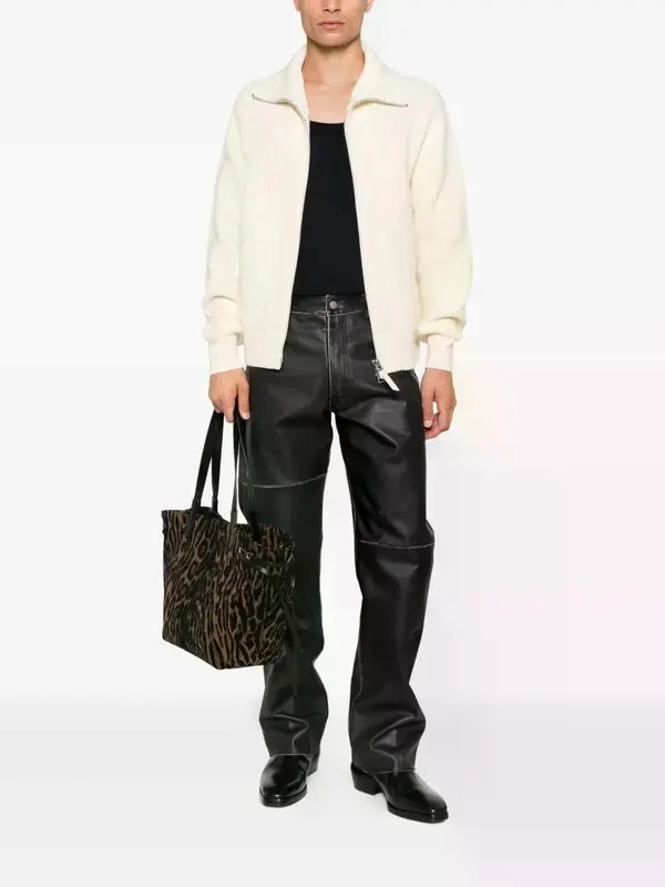 TOM FORD High-neck Zip-front Sweater