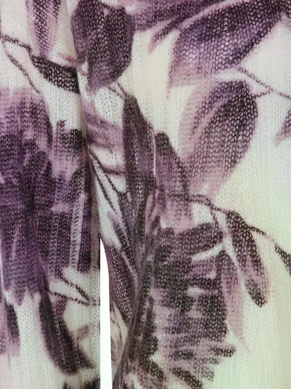 TWINSET Floral Print Sweater