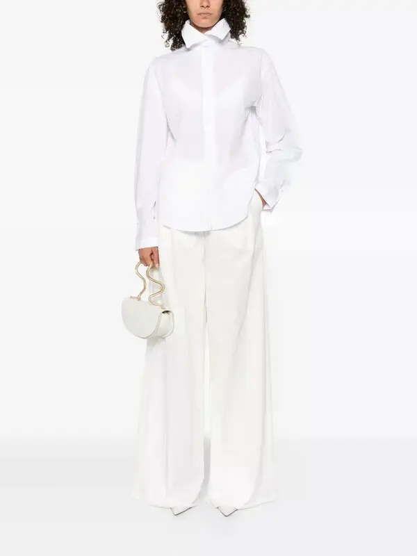 Alberta Ferretti Button-down Cotton Shirt