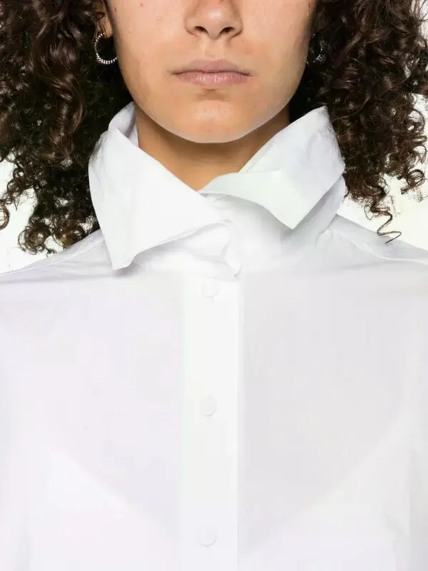 Alberta Ferretti Button-down Cotton Shirt