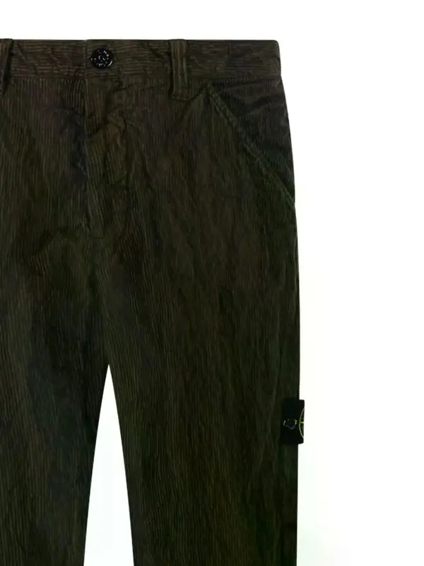 Stone Island Corduroy Patch-pocket Trousers