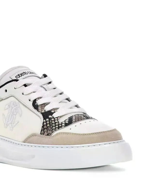 Roberto Cavalli Colour-block Low Top Sneakers