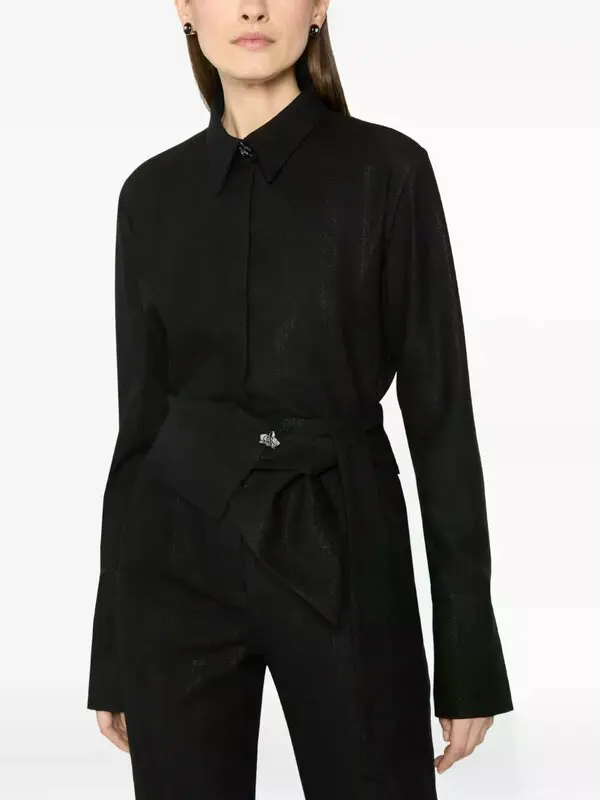 GENNY Collared Long Sleeve Shirt