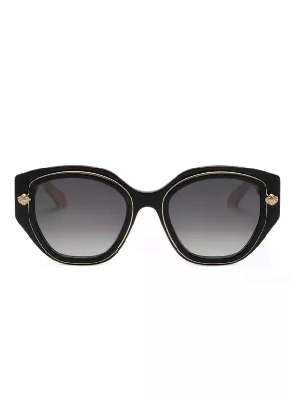 Roberto Cavalli Statement Cat-eye Sunglasses - Black