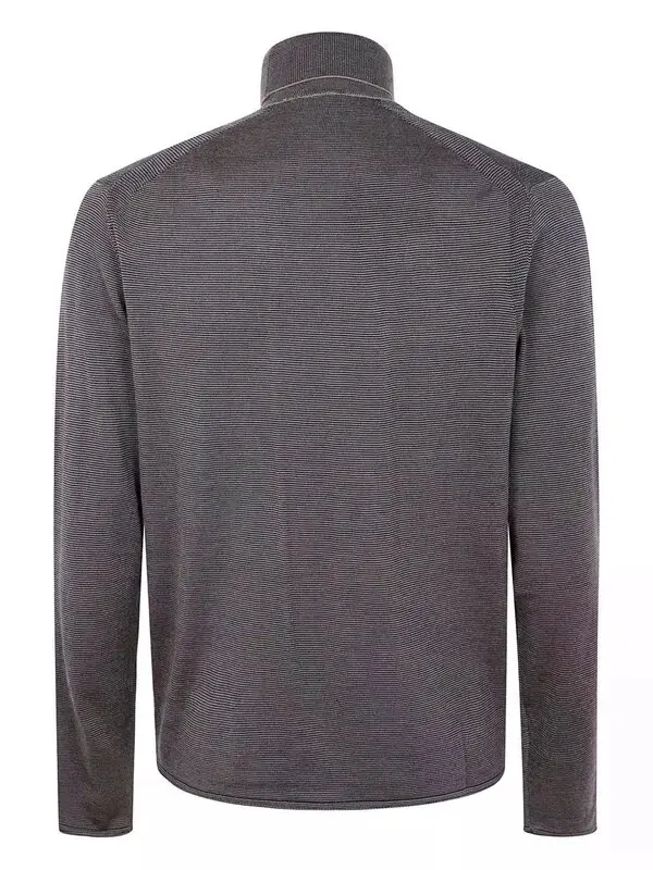 Emporio Armani Turtleneck Wool Sweater - Neutrals