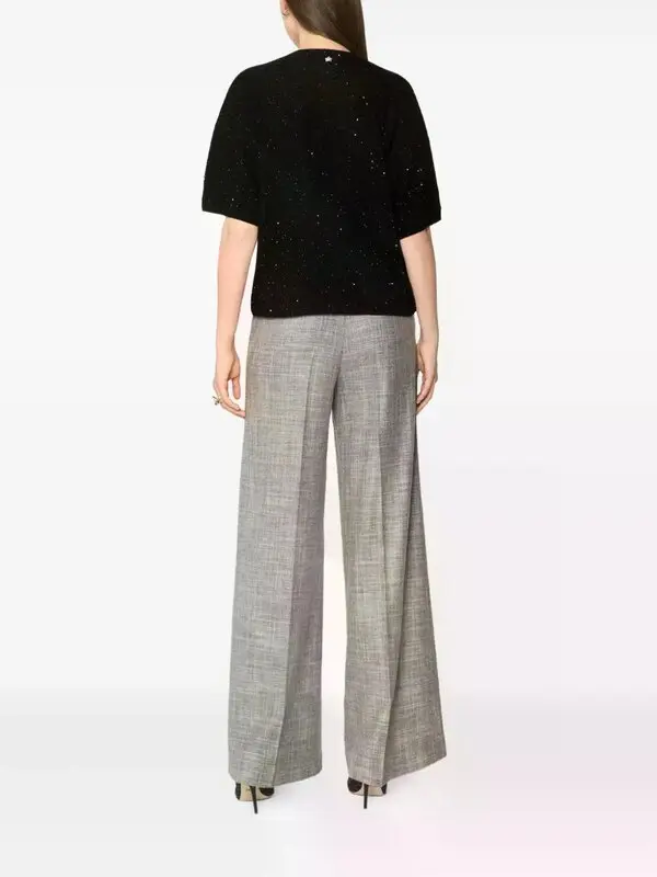 GENNY Glitter-embellished Top
