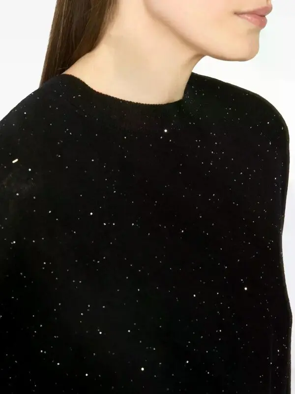 GENNY Glitter-embellished Top