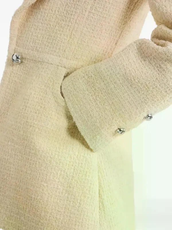 PATOU Tweed Single-breasted Jacket