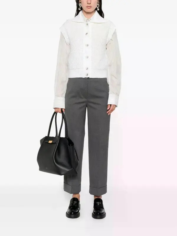 Peserico Cuffed Trousers