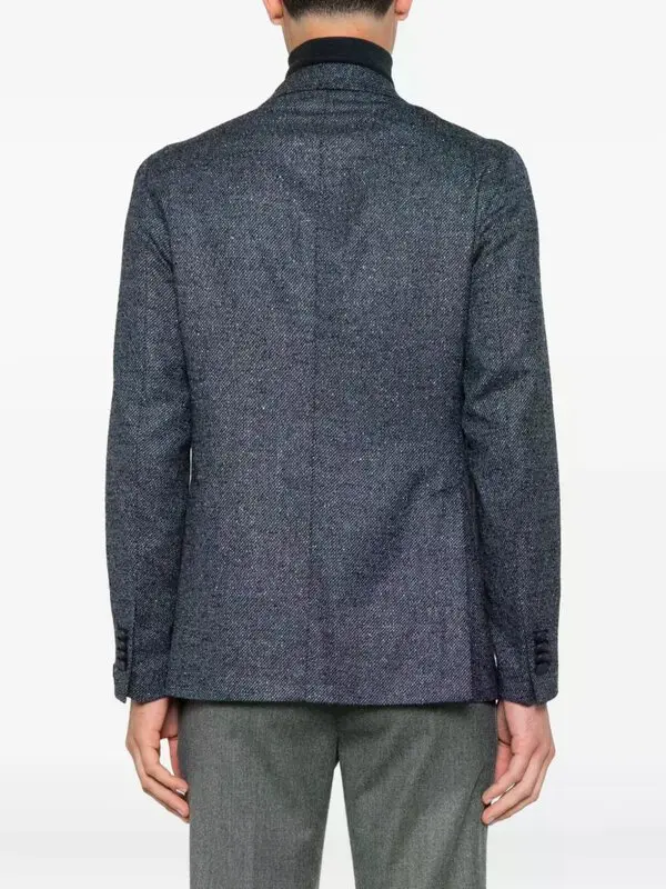 Tagliatore Speckled Weave Two-button Jacket