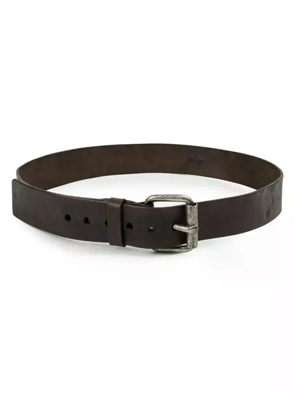 SCUNZANI IVO Classic Leather Belt - Brown