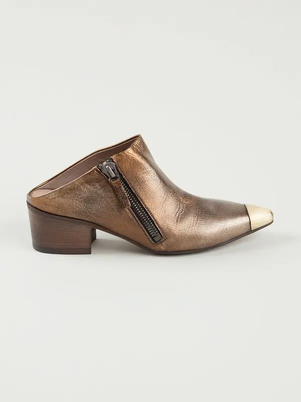SETTIMA Zipped Mules