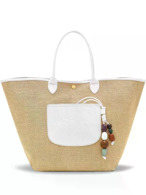 Longchamp Le Pliage Medium Tote Bag - White