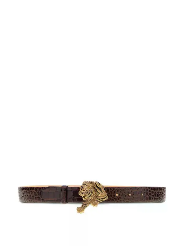 Roberto Cavalli Embellished Belt - Brown
