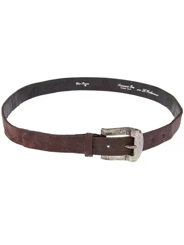 SCUNZANI IVO Buckle Belt - Brown
