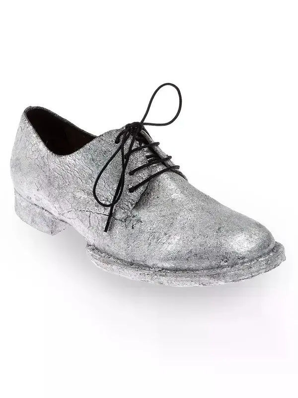 BARNY NAKHLE Chunky Derby Shoe - Silver