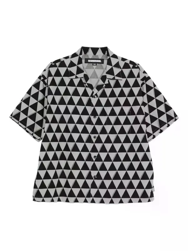 NEIGHBORHOOD Triangle-print Shirt