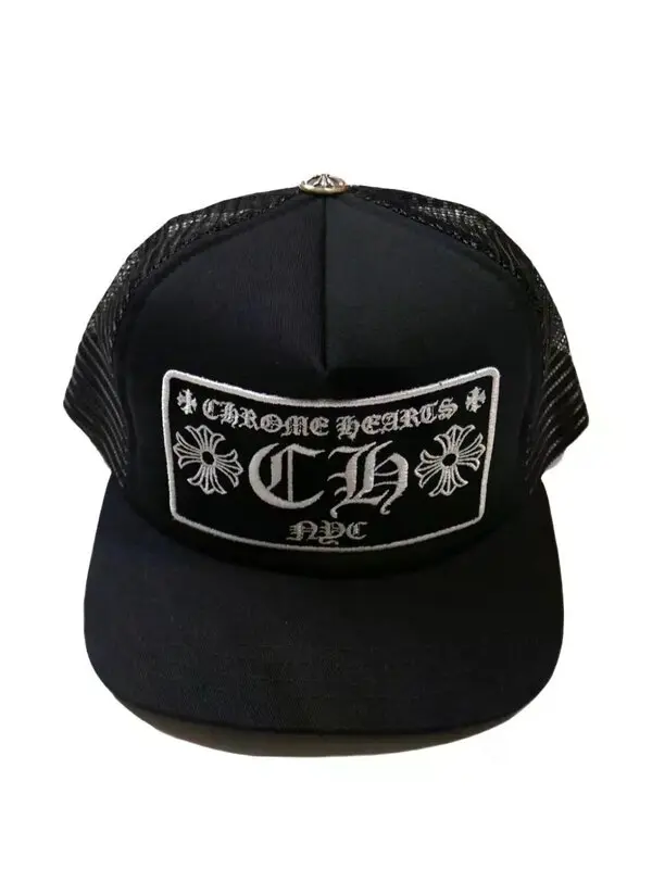 Chrome Hearts Trucker Cap - Black