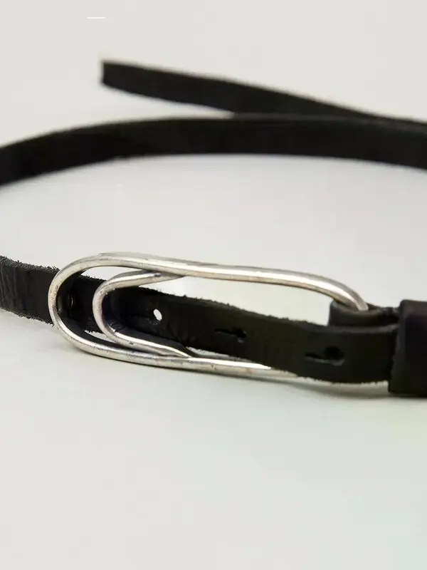 GOTI Loop Buckle Leather Belt