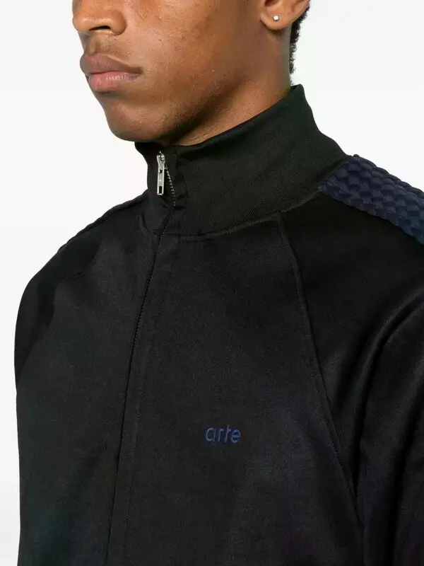 ARTE ANTWERP Panelled Zip-up Track Jacket