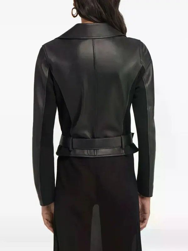 Roberto Cavalli Leather Biker Jacket