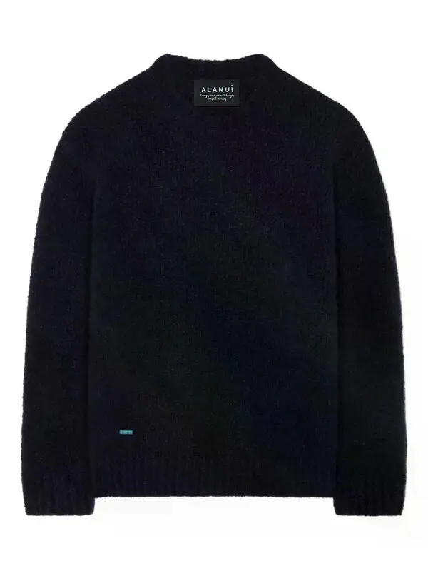Alanui Crew-neck Cashmere-silk Blend Sweater