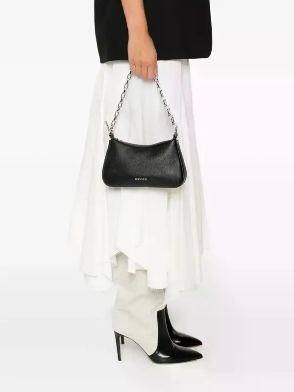 Alexander McQueen T-bar Leather Shoulder Bag