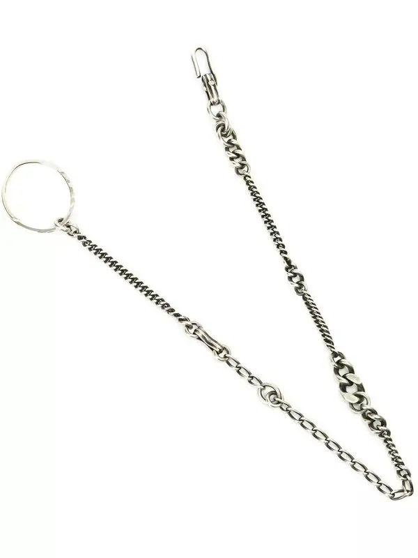 Werkstatt:München Curb Chain Keyring - Metallic