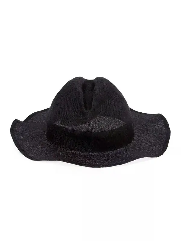 HORISAKI DESIGN & HANDEL Wide Brim Fedora - Black