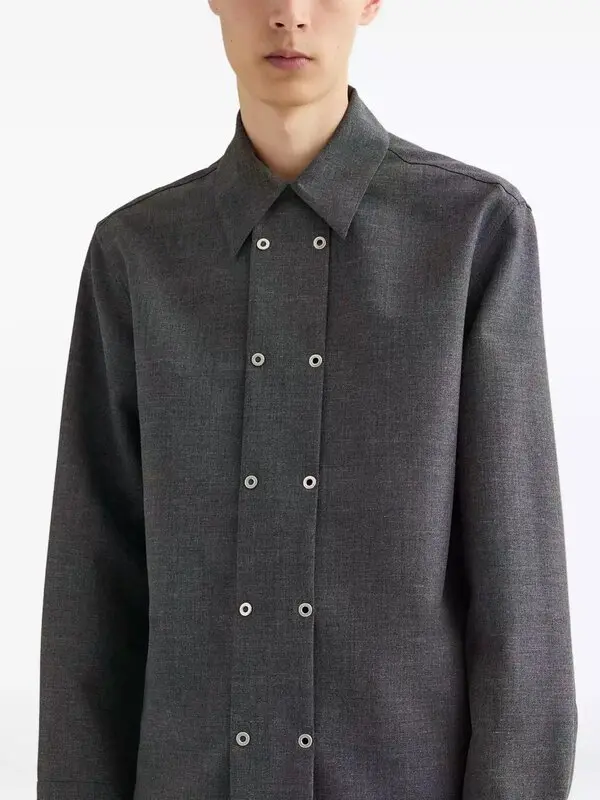 JIL SANDER Button-up Utility Shirt
