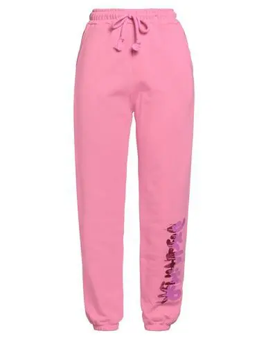 DISCLAIMER Cotton Fleece Track Pants - Fuchsia