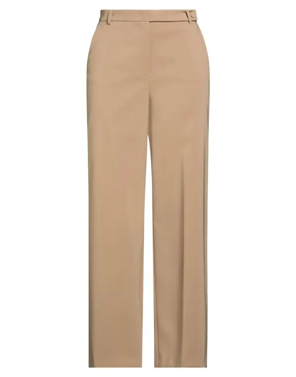 CRISTINAEFFE Wide-leg Crepe Pants - Beige