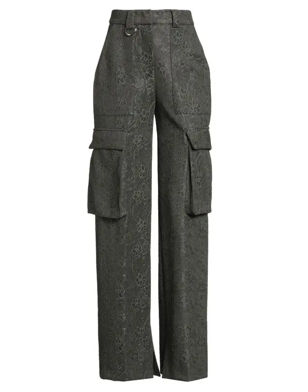 Liu Jo High Waisted Cargo Pants With Lace Detailing